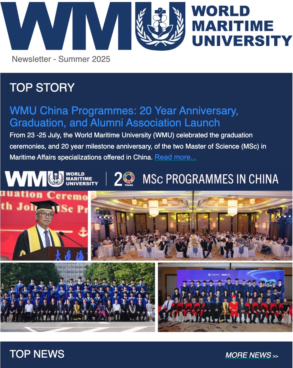 World Maritime University Logo