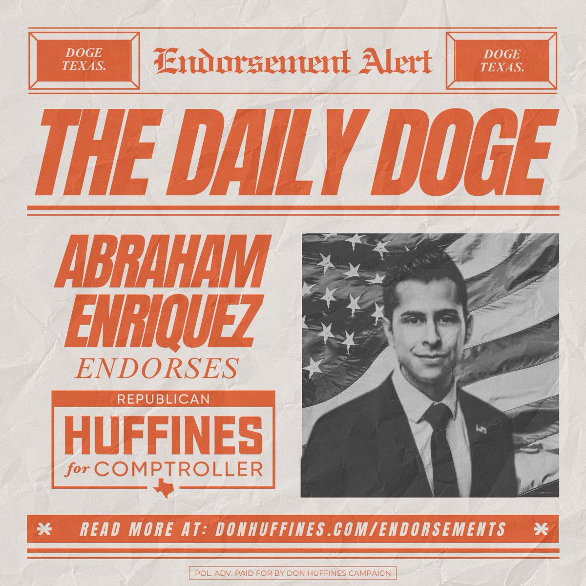 Don Huffines for Texas Comptroller