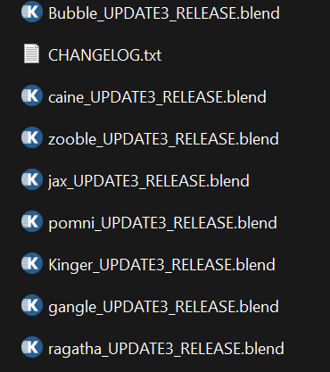 Thread By @codaanim - The TADC Model Pack is updated with...