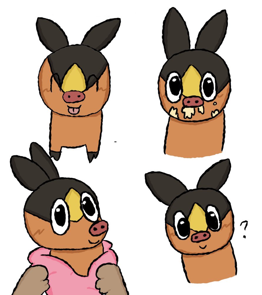Tepig Drawing