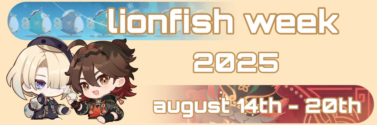 announcing, lionfish week 2025, taking place august 14th to august 20th ...