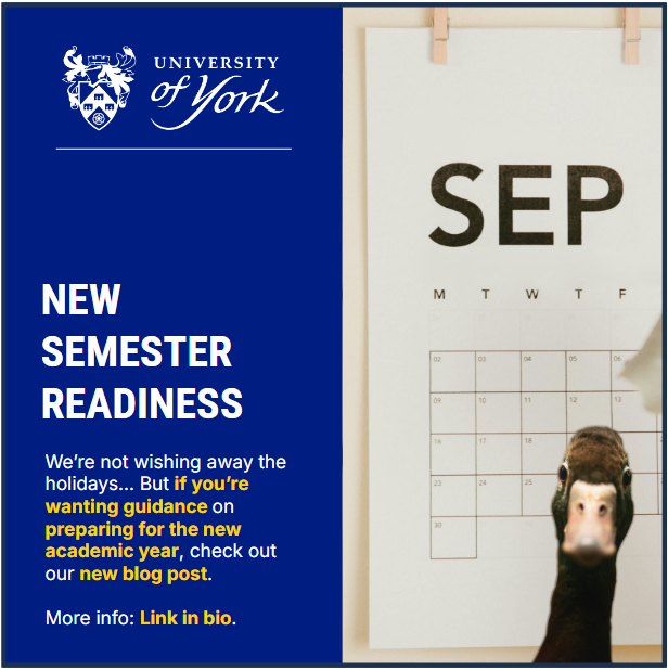 UoY e-Learning (VLE, Panopto/Replay, & more...) (@UoYVLE) / Posts / X
