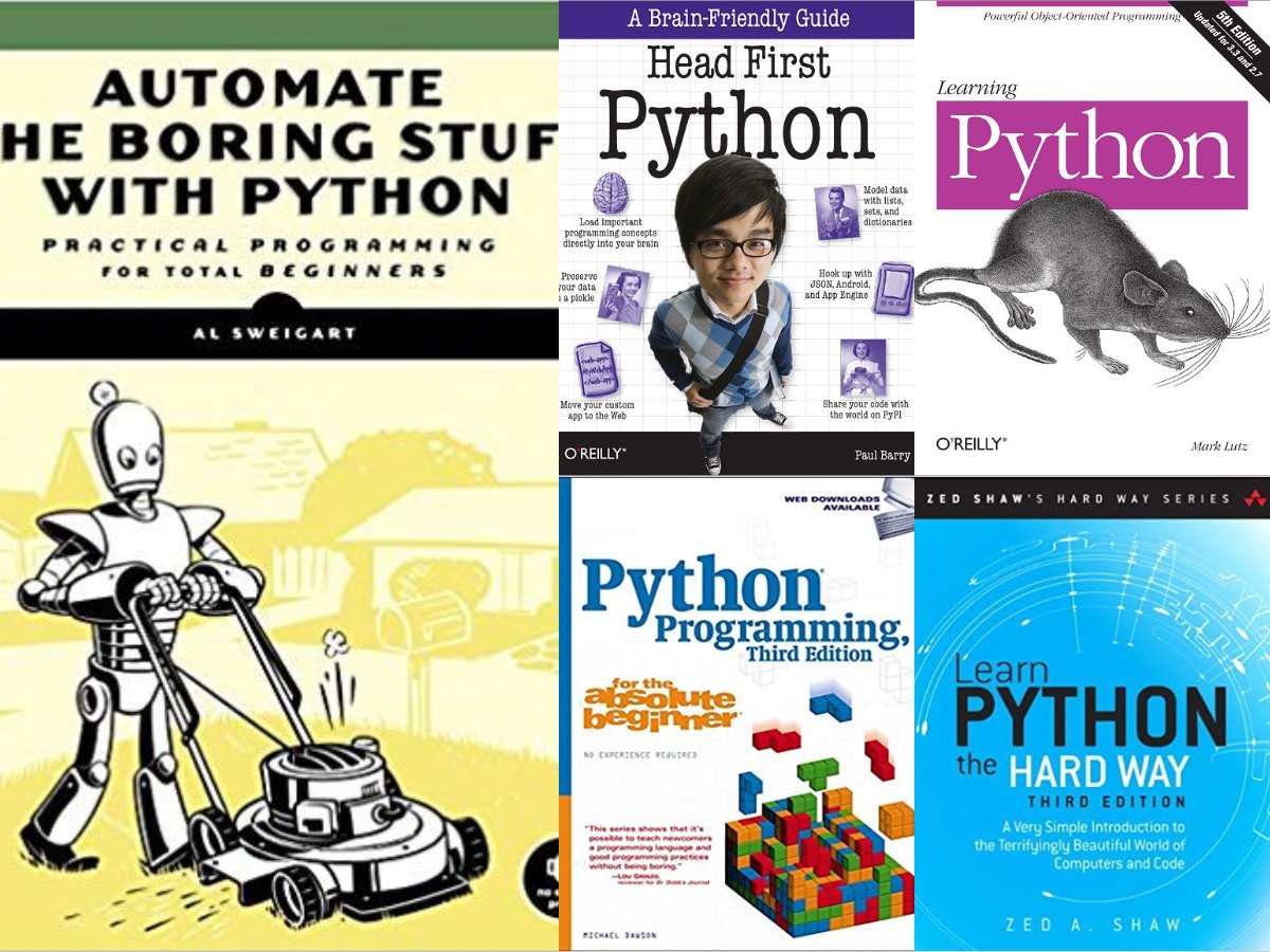 best Python books for beginners: 1. Automating Boring Stuff with Python ...