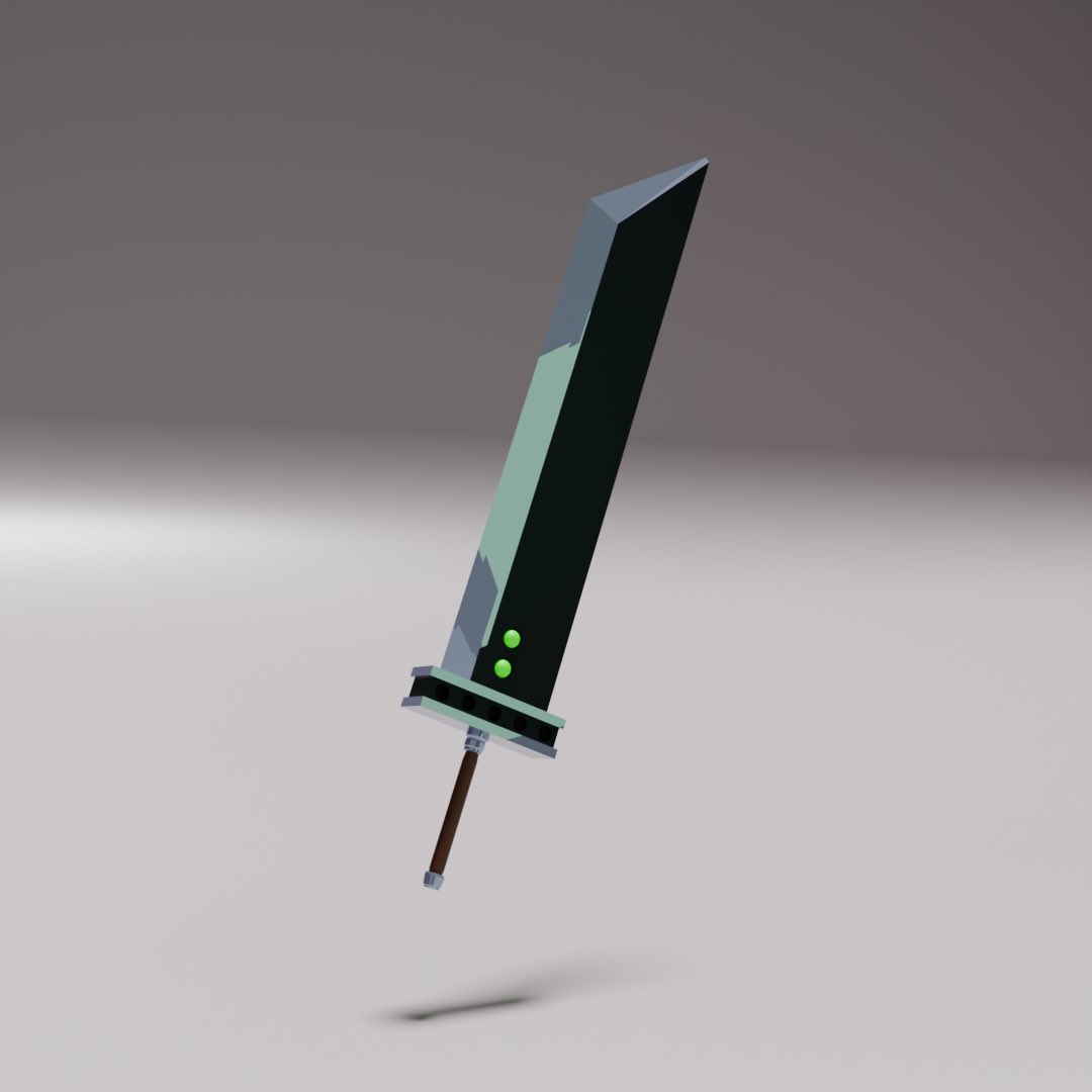 Big Buster Sword Designs Life Size Buster Sword From Final Fantasy VII