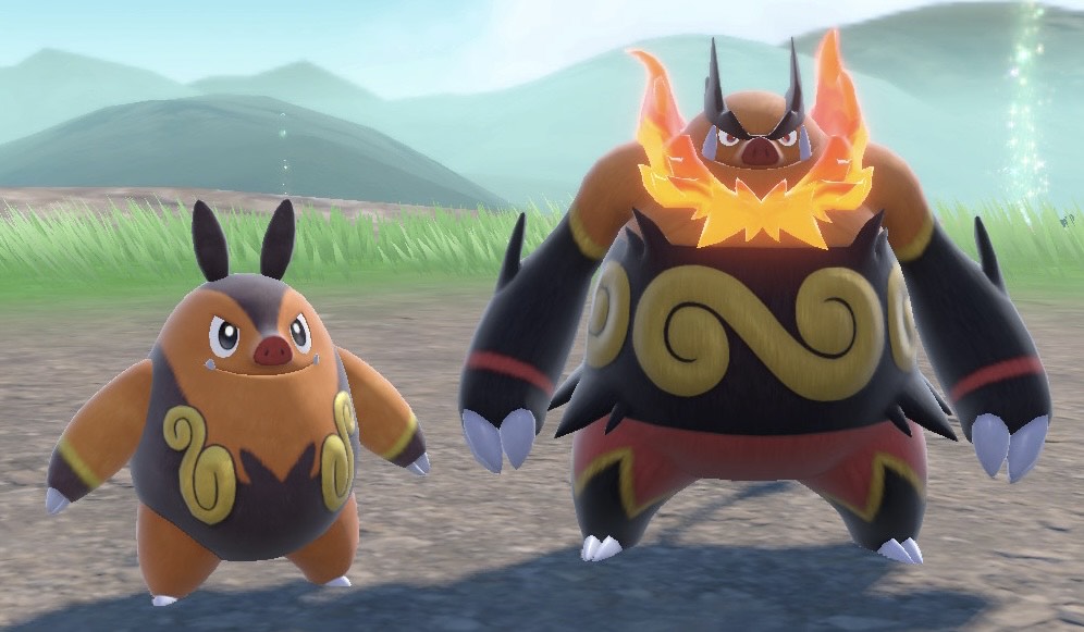 Pokemon Pignite Evolution