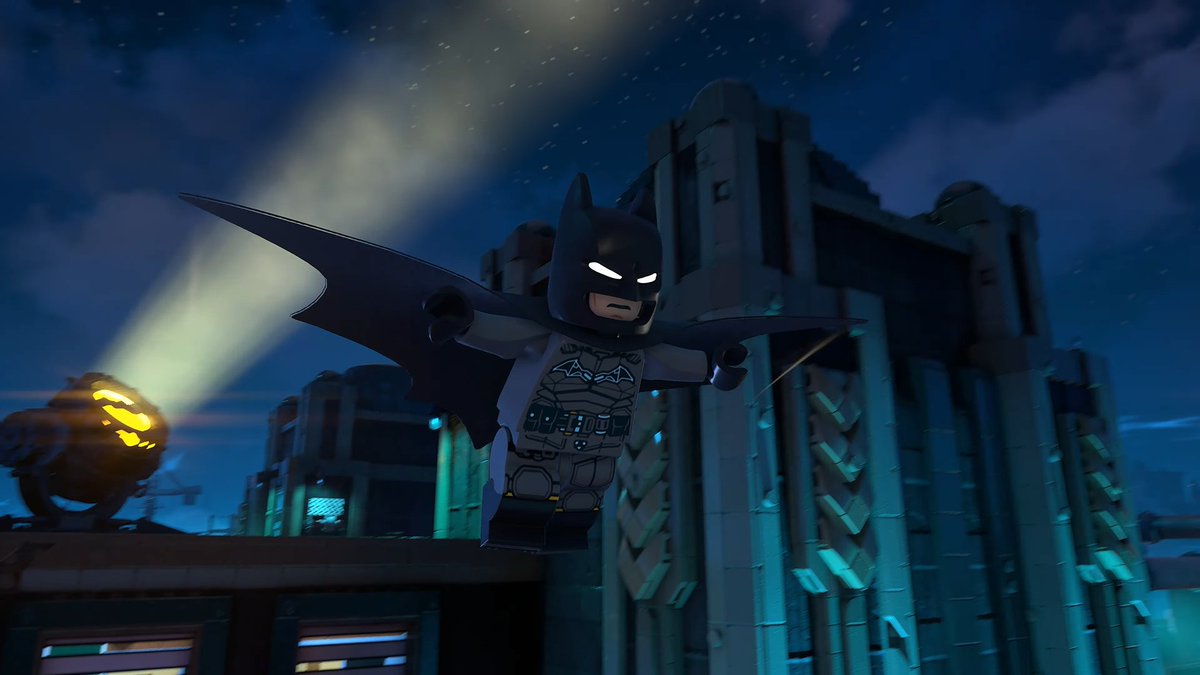 Batman Gliding