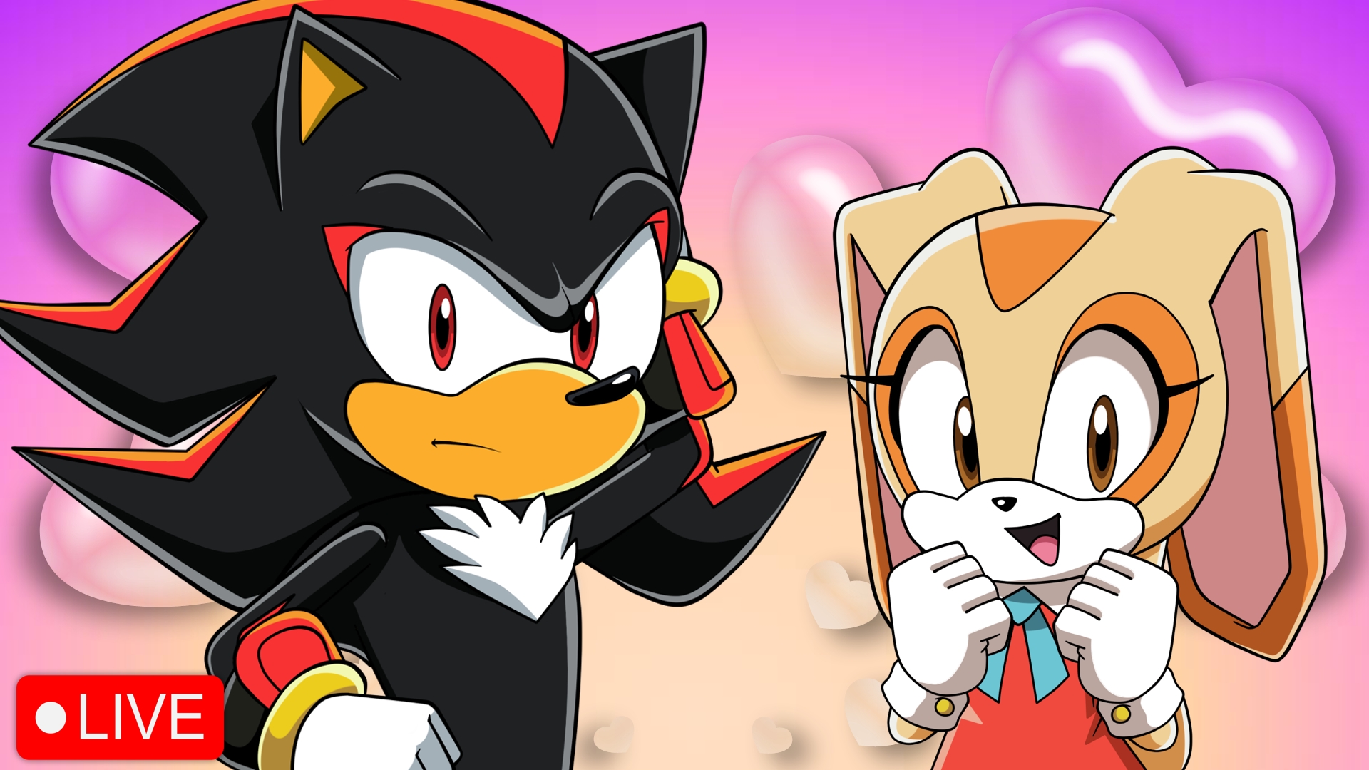 Shadow X Cream Opposites Attract (A SFW Shadow X Vanilla Fanfic)