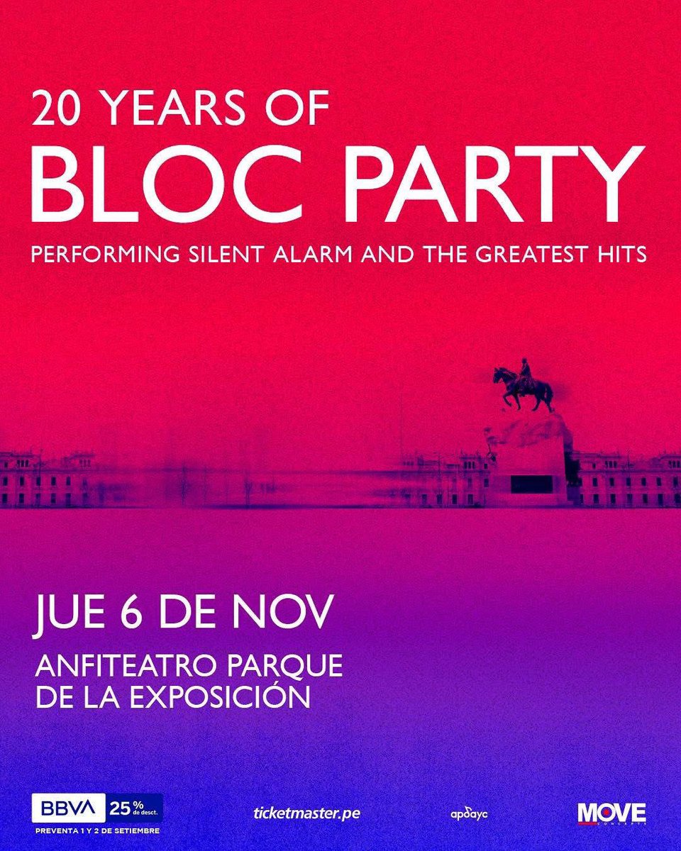 Bloc Party Flux Tab