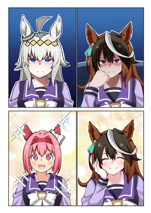 🌸😊 | 荒森ラッコ@新刊委託中🏇ARAMORI さんのマンガ | ツイコミ(仮)