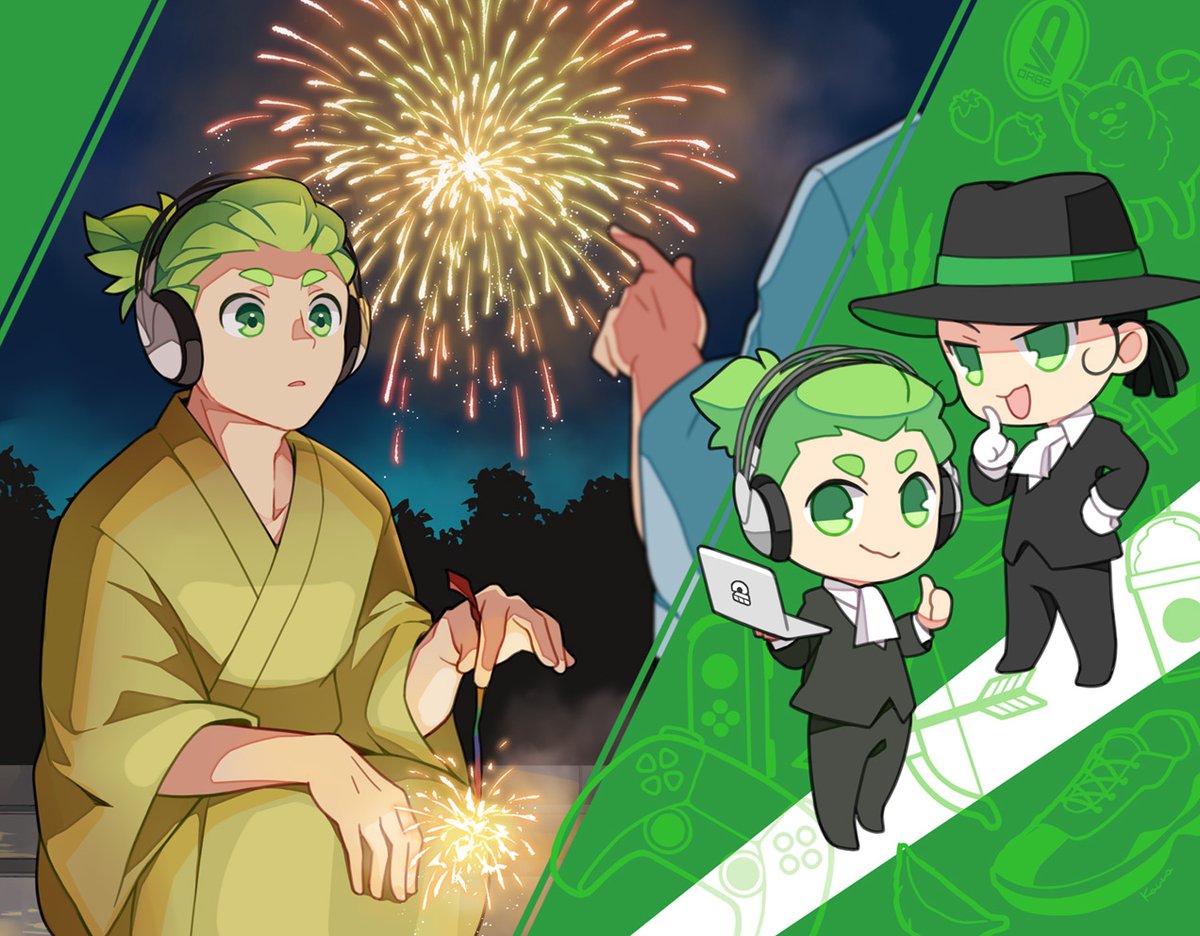 2broメンバーの誕生日目前だから過去絵で盛り上げようぜ 」かんな🍋の漫画