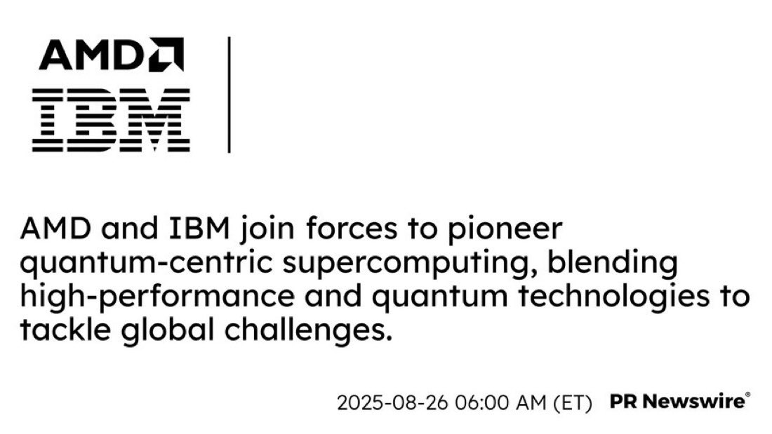 IBM and AMD Join Forces on Quantum-Centric Supercomputing | DeepNewz Stocks