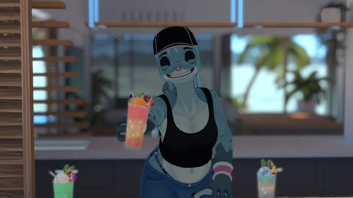 Im Happy To Finally Bring Jawlene To Life In Vrchat 🦈avatar