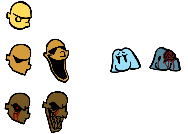 Jeffy's Endless Aethos (V2): poop warrior sketch + icons artwork made ...