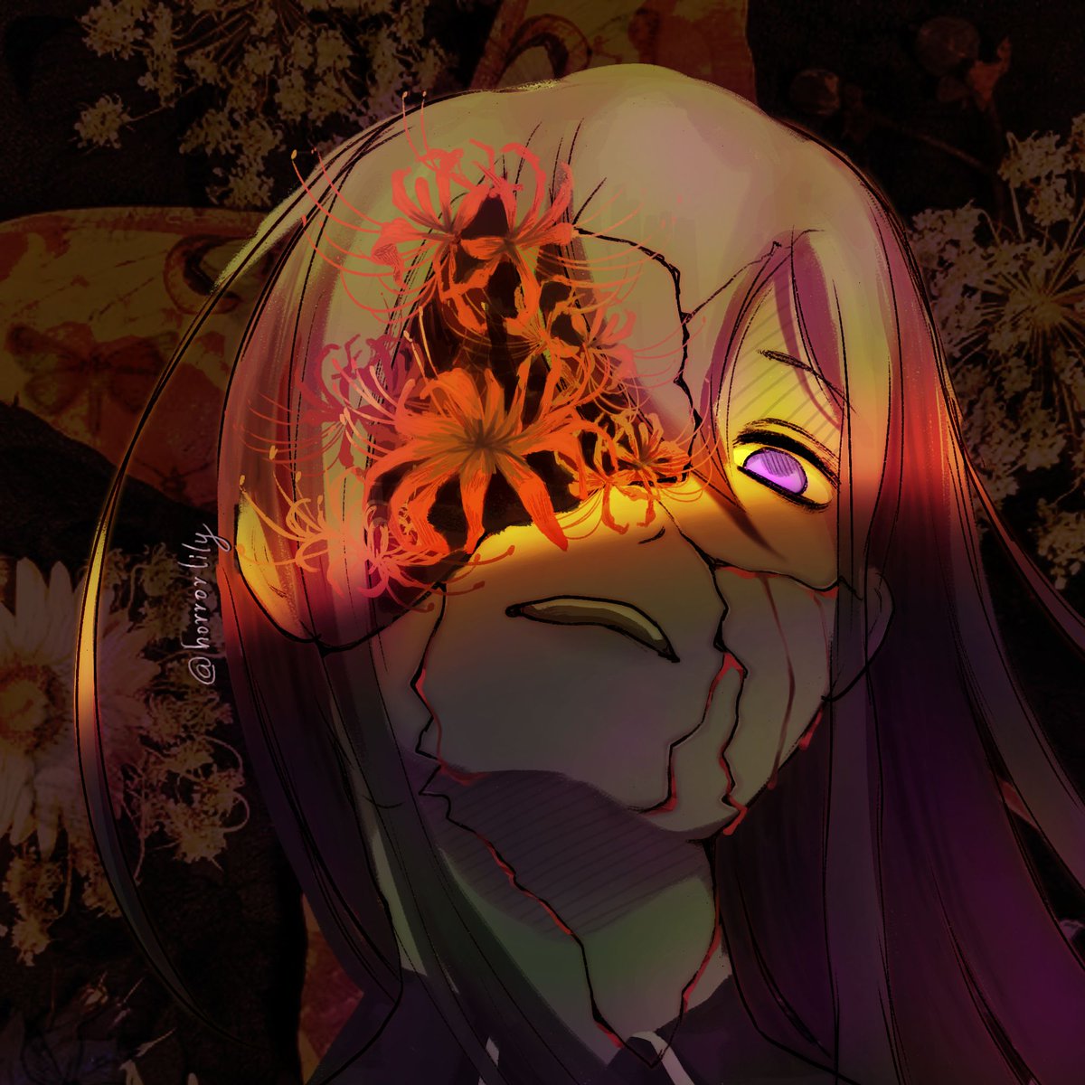 Creepy Anime Girl Lilly Lily: The Animation Test Of Skeleton Girl