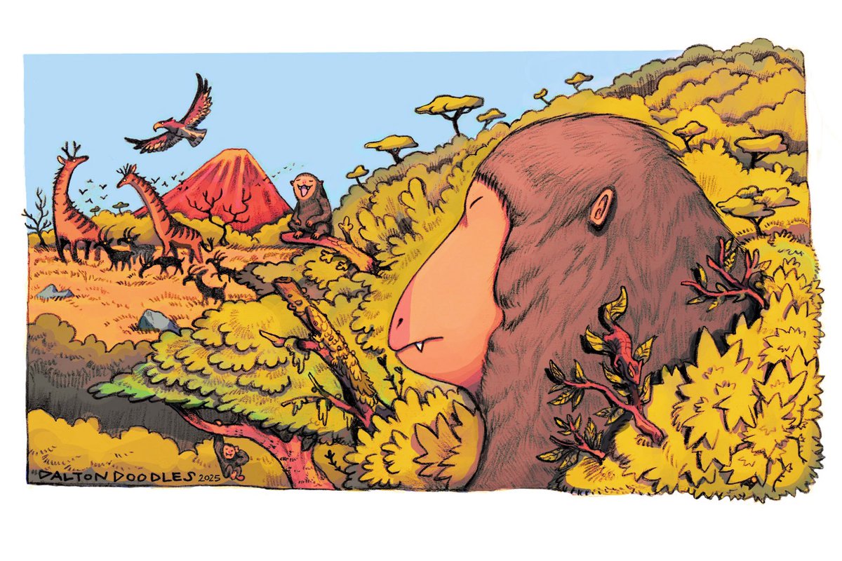 「Ape Landscape」|Dalton Starkのイラスト