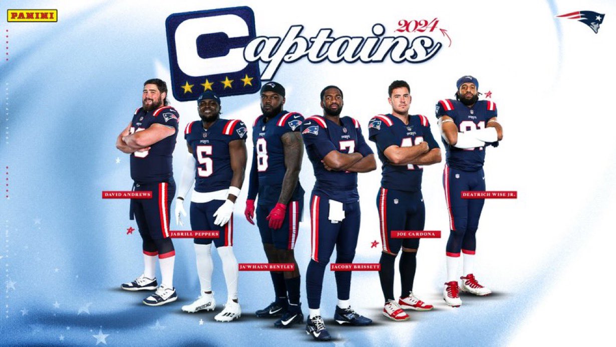 Patriots Captains 2024