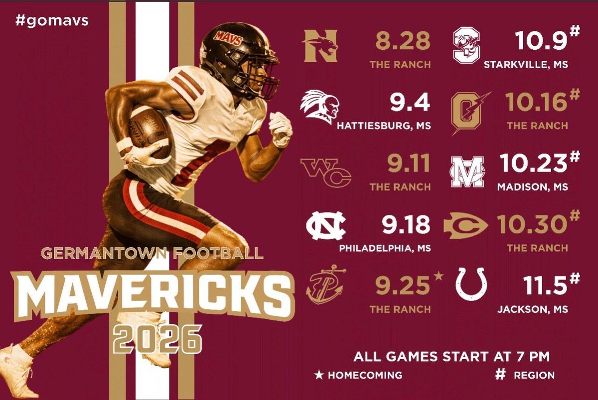 Germantown Maverick Football (@GoMavsFB) / Posts / X