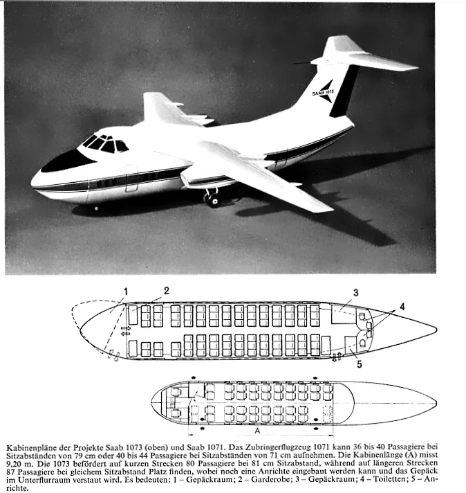 And on today´s "aero things I never heard of" - the Saab 1073, which ...