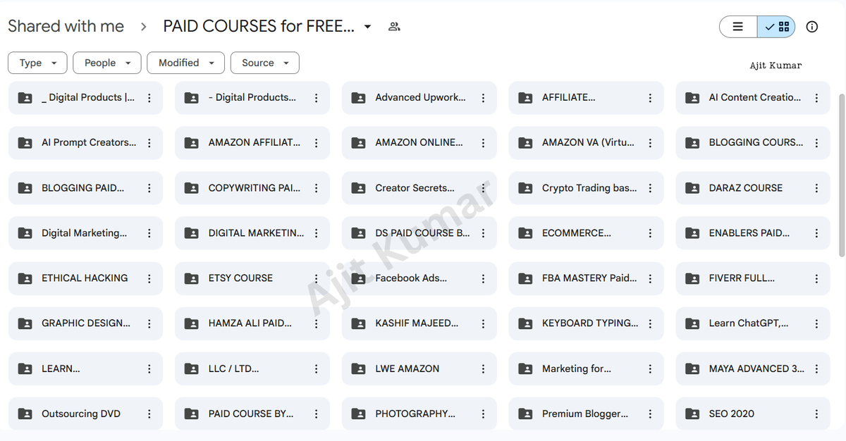 700GB Paid Courses for Free🆓 • Digital Marketing • AI Prompt Creators ...