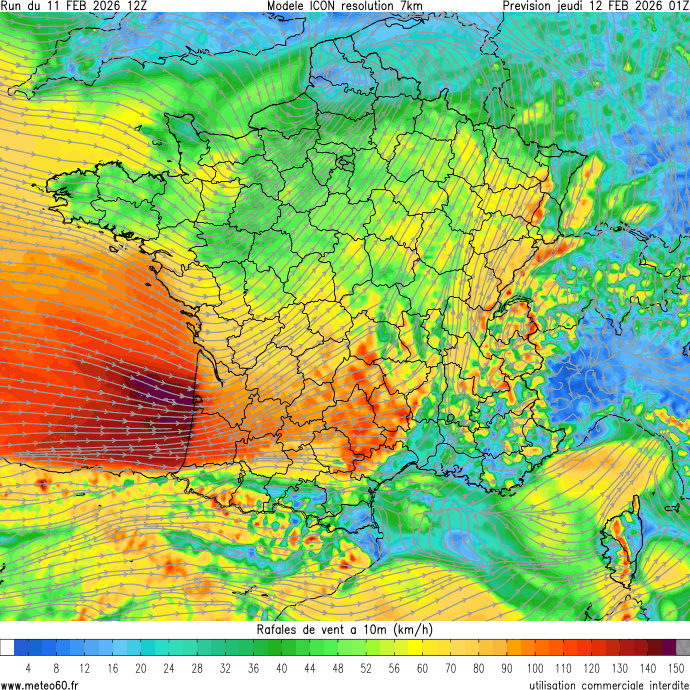 Météo Dax (40100) - Prévisions gratuites 10 jours (Landes) - Météo60