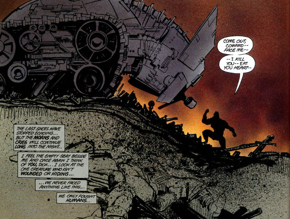 @iREUS_SA That first panel looks like the mutant yelling at the Bat ...