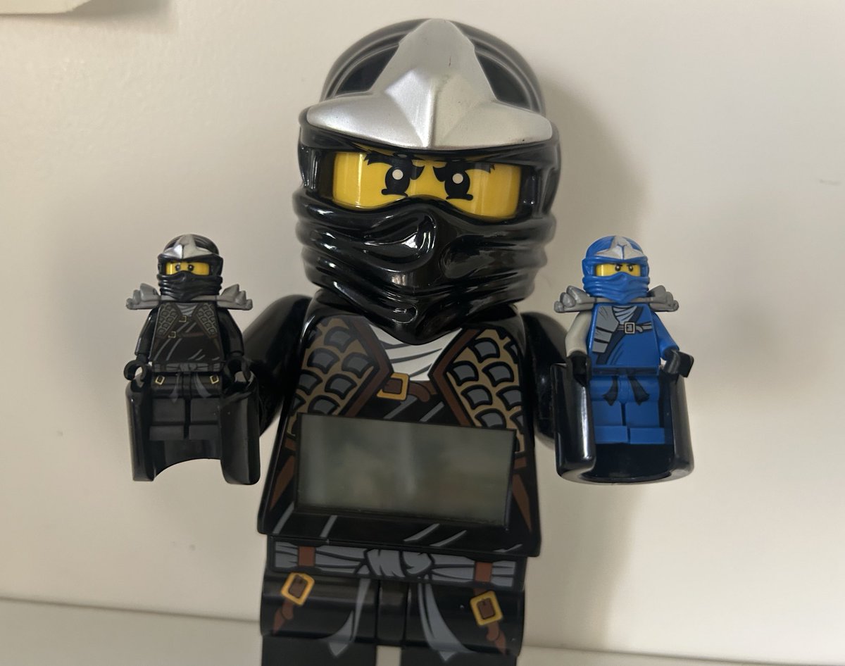 I'm 23. Bought myself the 24cm ninjago 2012 zx edition cole alarm clock ...