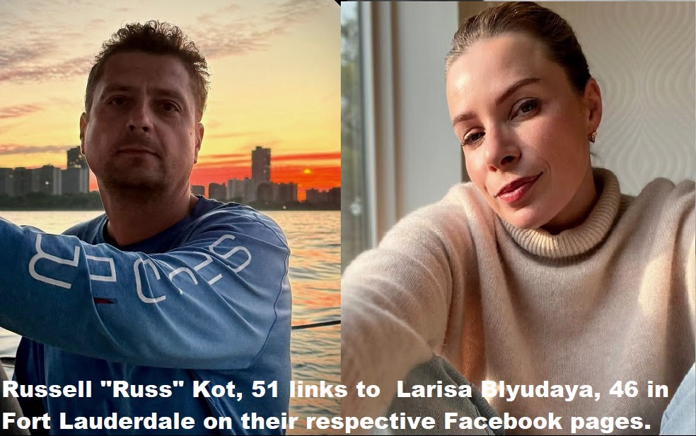 Russell Kot Murders Larisa Blyudaya +1 in Fort Lauderdale Then Drives ...
