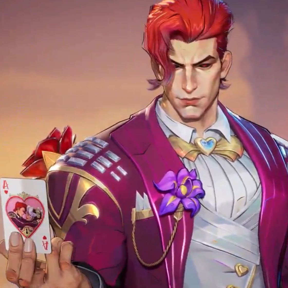 A closer look at the Gambit wedding skin, just in time for Valentine's ...