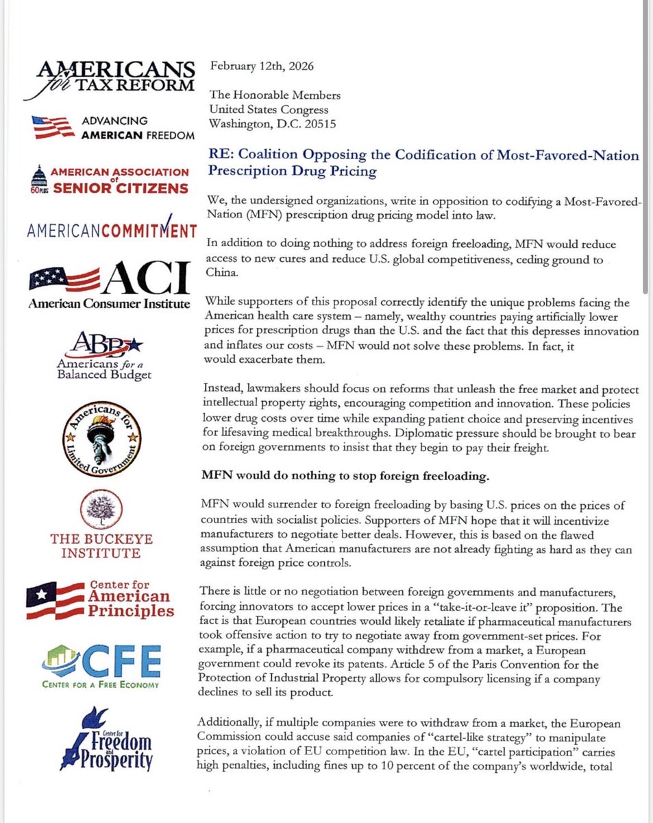 New: Coalition of 50+ conservative and free-market leaders sign letter ...