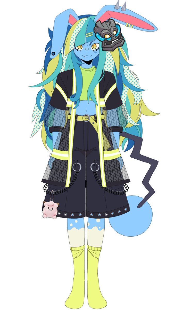 Azurmarill Gijinka