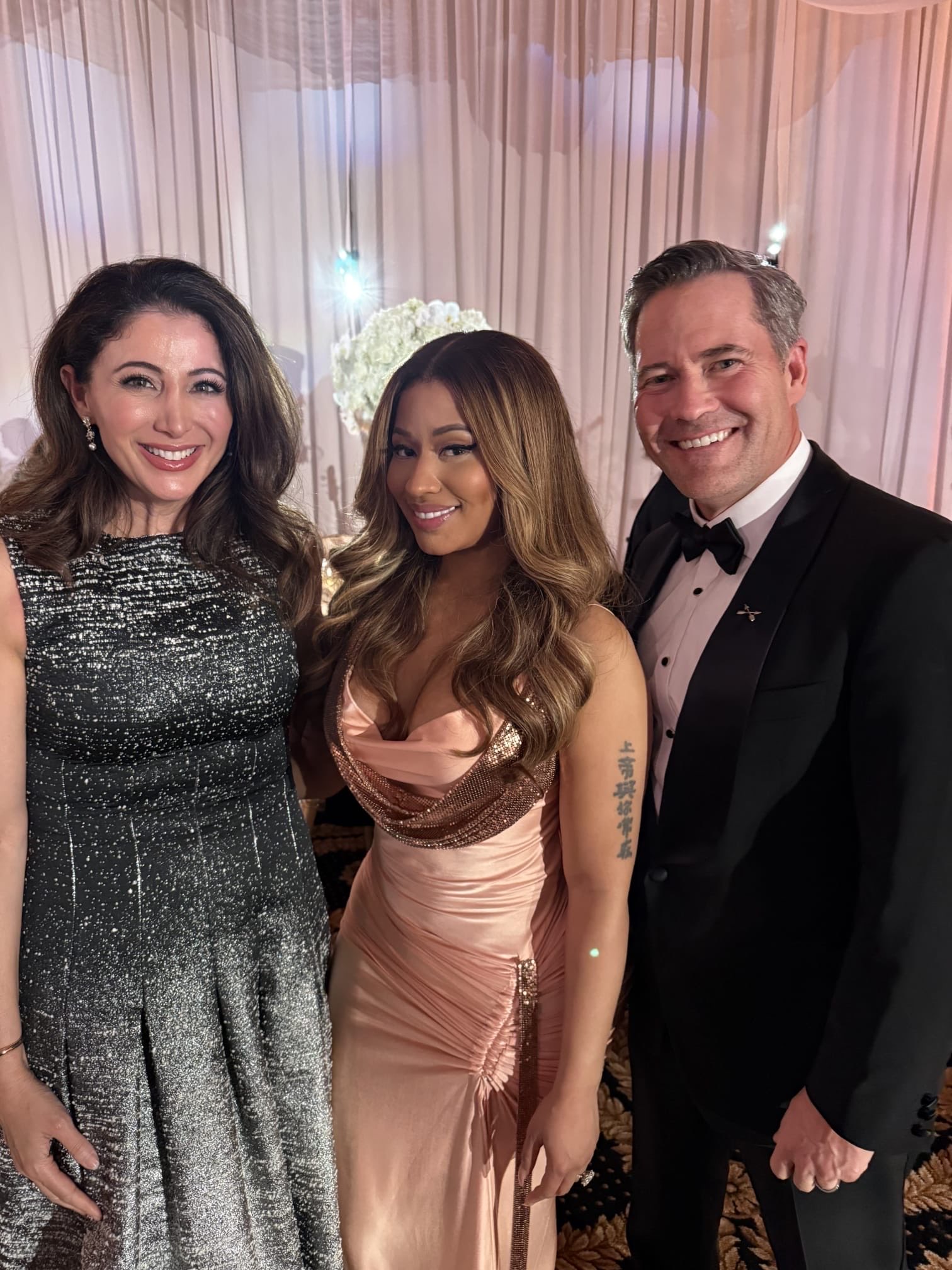 Sexy Redd, Nicki, 50 Cent, Robin Thicke at Trump advisor Alex ...