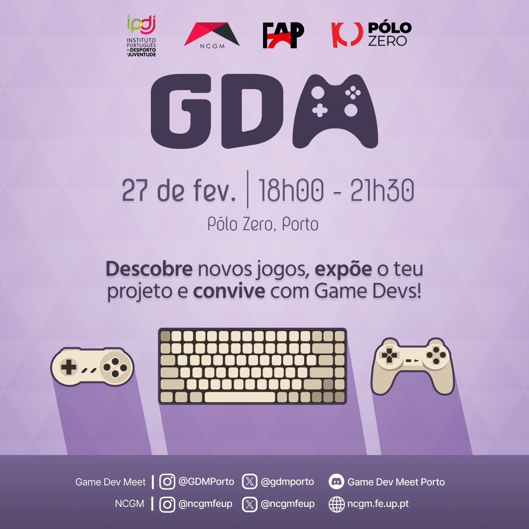 Game Dev Meet Porto (@GDMPorto) / Posts / X