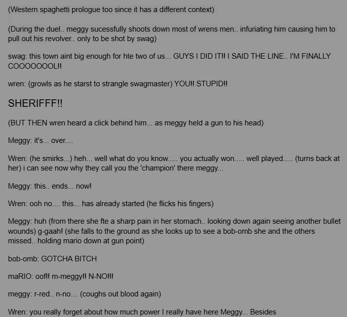 My take on WS ending!! (before teh wren realization scene)