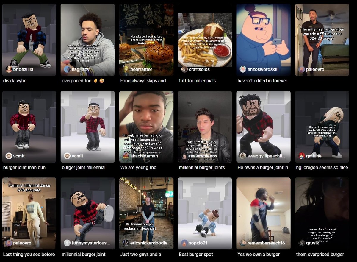 Millennial memes are blowing up on TikTok, millions of likes and ...