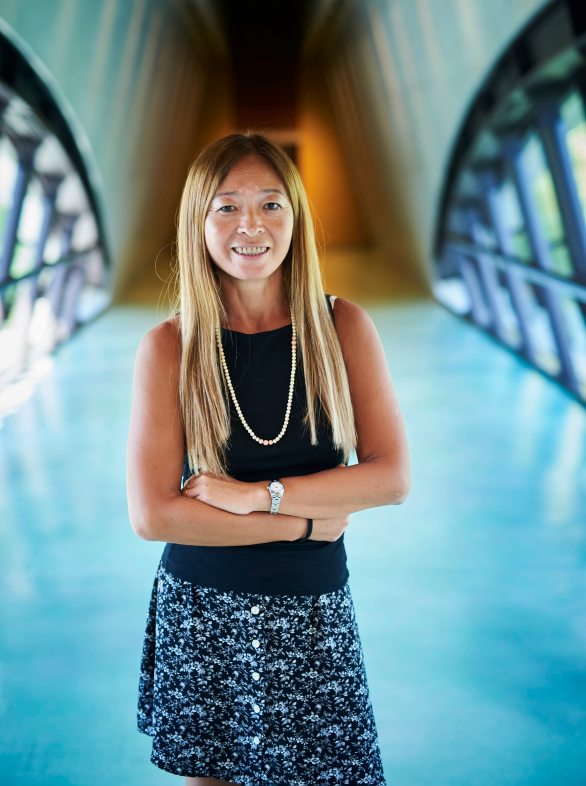Prof. Amy Shen, OIST Provost since 2022 and head of the Micro/Bio ...