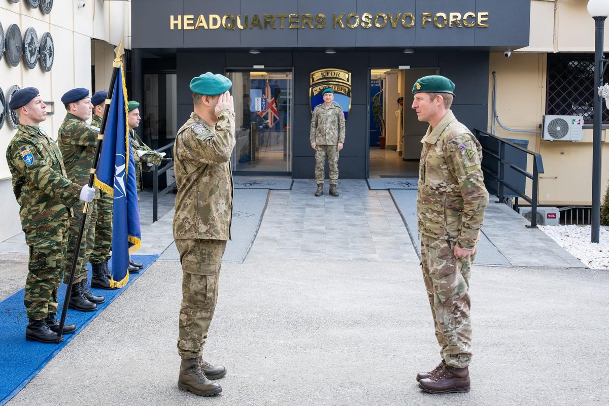 The Commander of the #NATO-led #KFOR mission, Major General Özkan ...