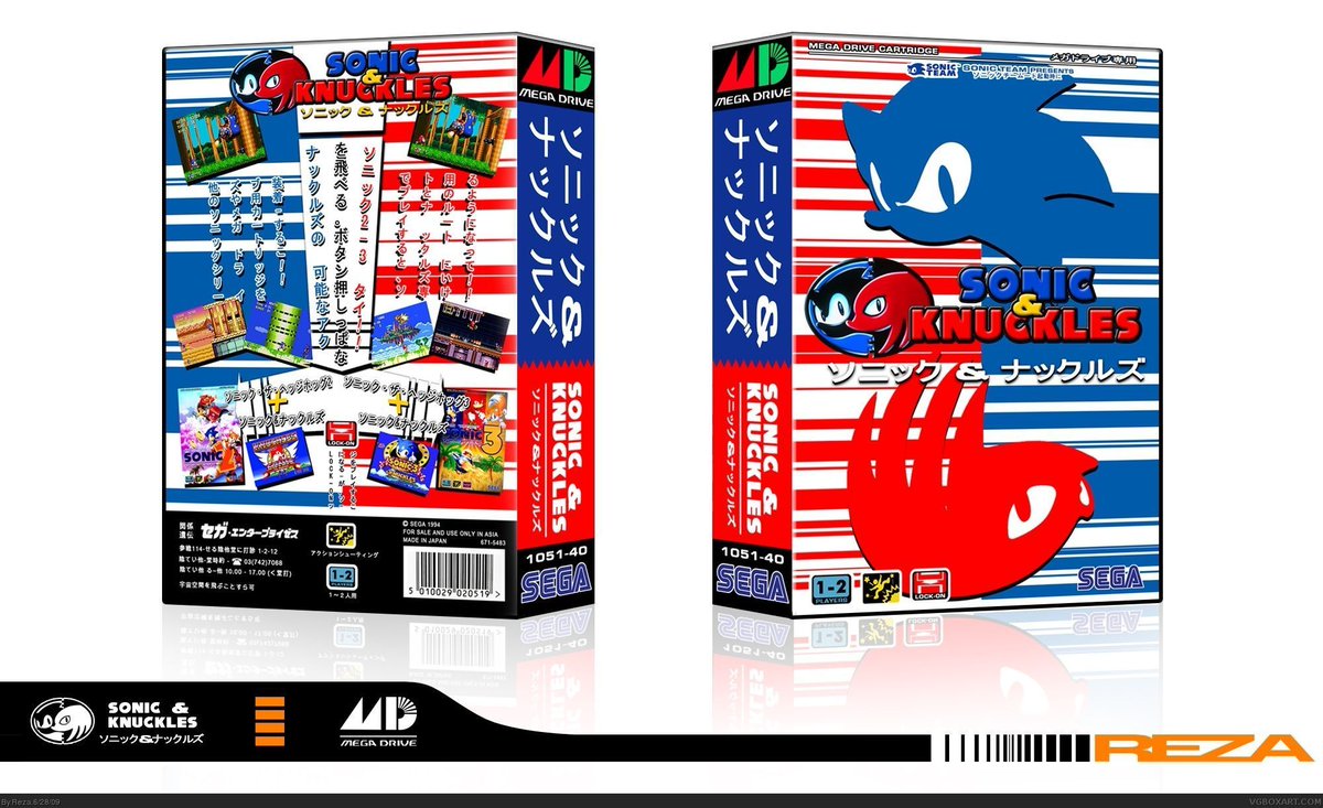 Sonic And Knuckles Complete In Box