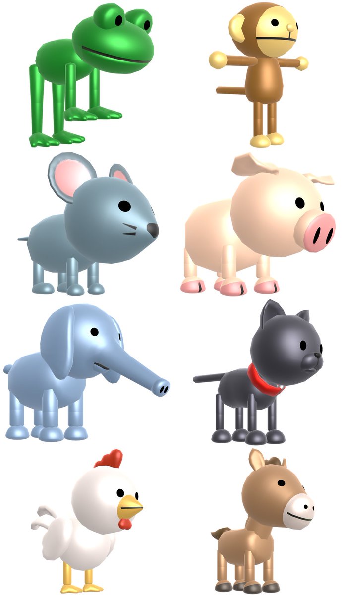 why did nintendo never bring back mii animals its sad that most of them ...