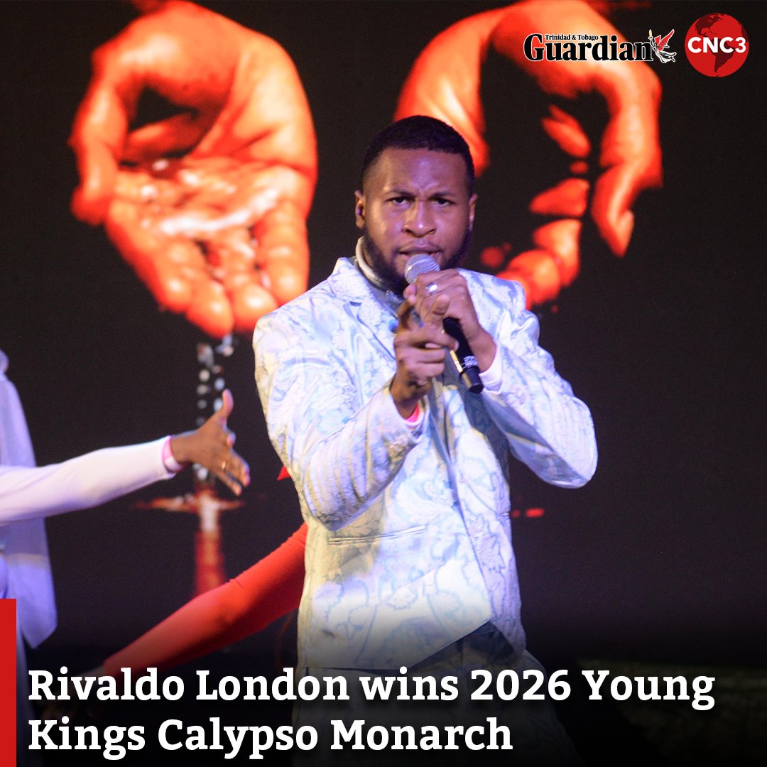 Rivaldo London has been crowned the 2026 Young Kings Calypso Monarch ...