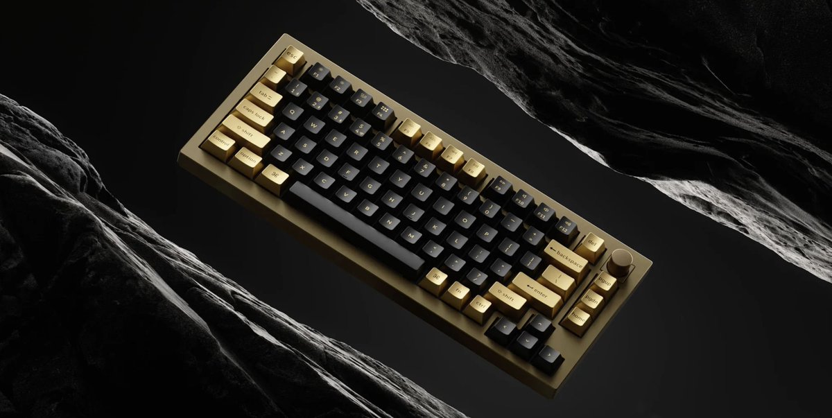 This keyboard is made of Copper. The Keychron Q1 HE Copper...