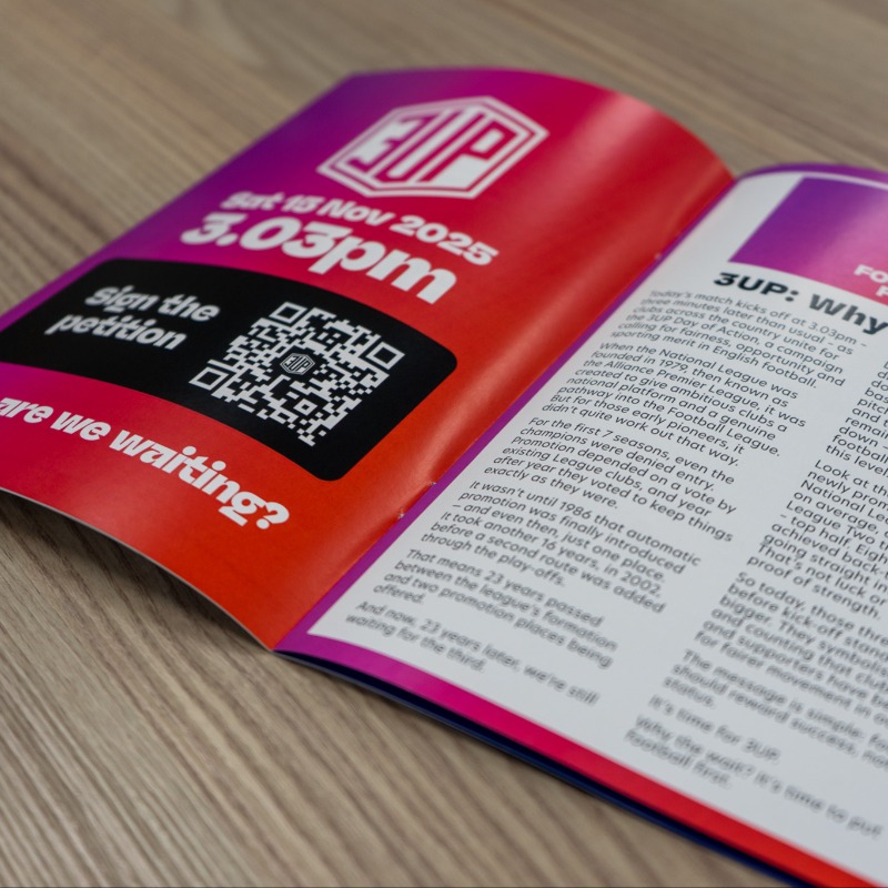 The #3UP campaign launched a year ago today - a call to fix a long ...