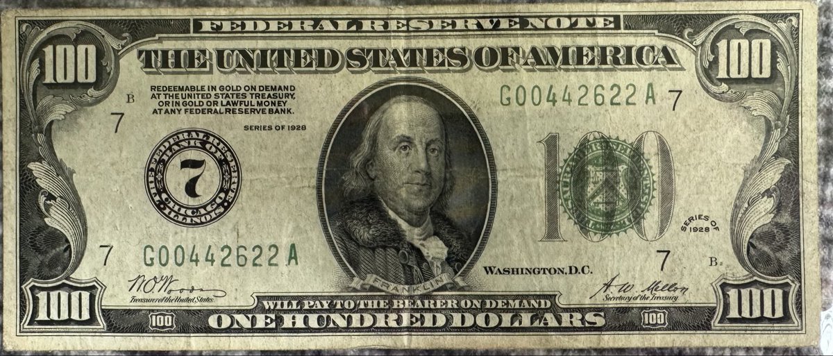 @ShitpostGate I’m not spending these either! 1928 series redeemable in ...