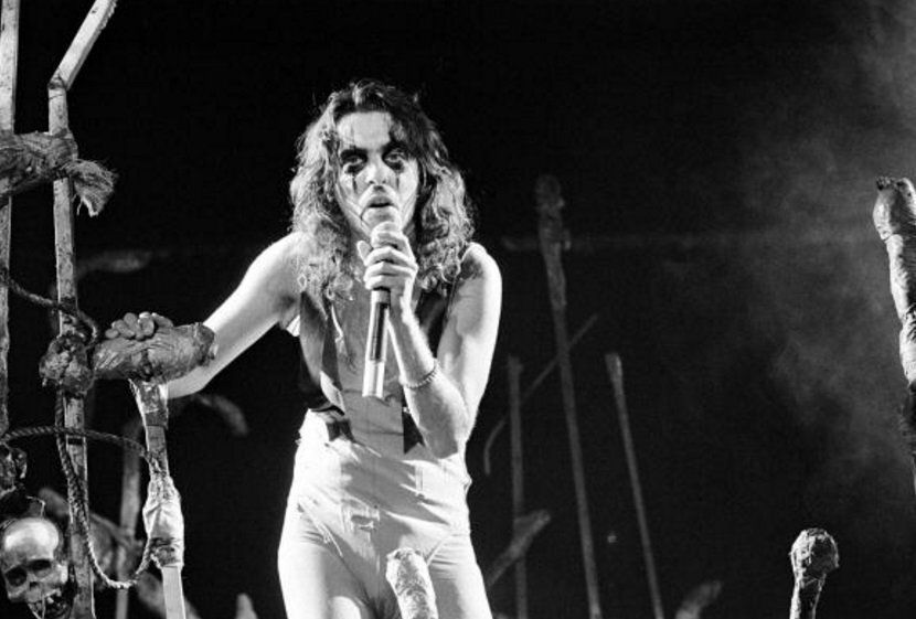 Alice Cooper performing in Copenhagen, Denmark, November 1972. Photo by ...
