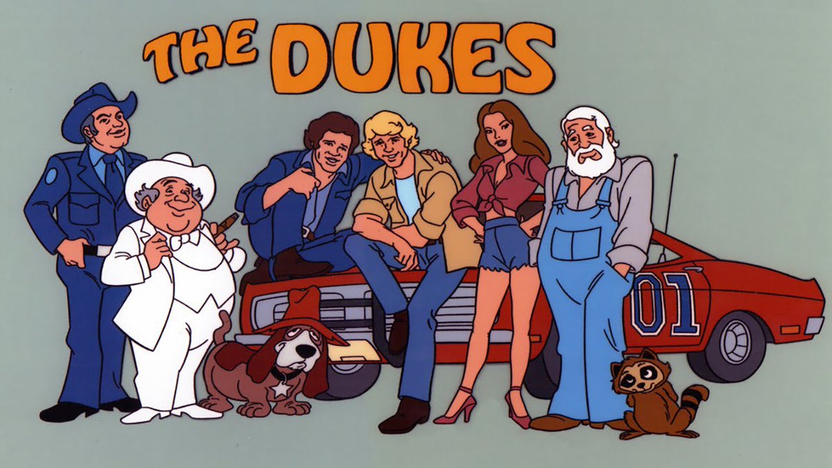 The Saturday morning animated series "The Dukes" debuted on tv today in ...