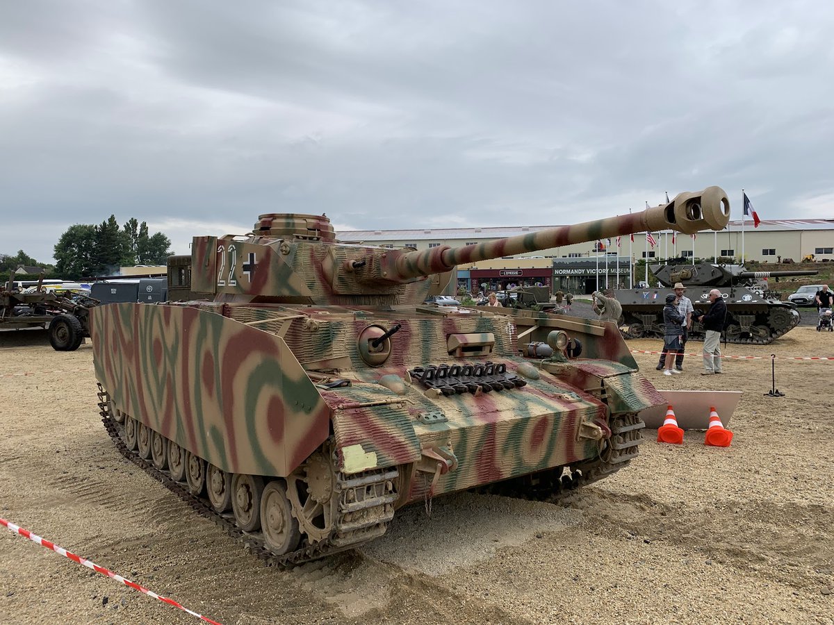 This Panzer IV stood outside the Normandy Victory Museum in 2019. By ...