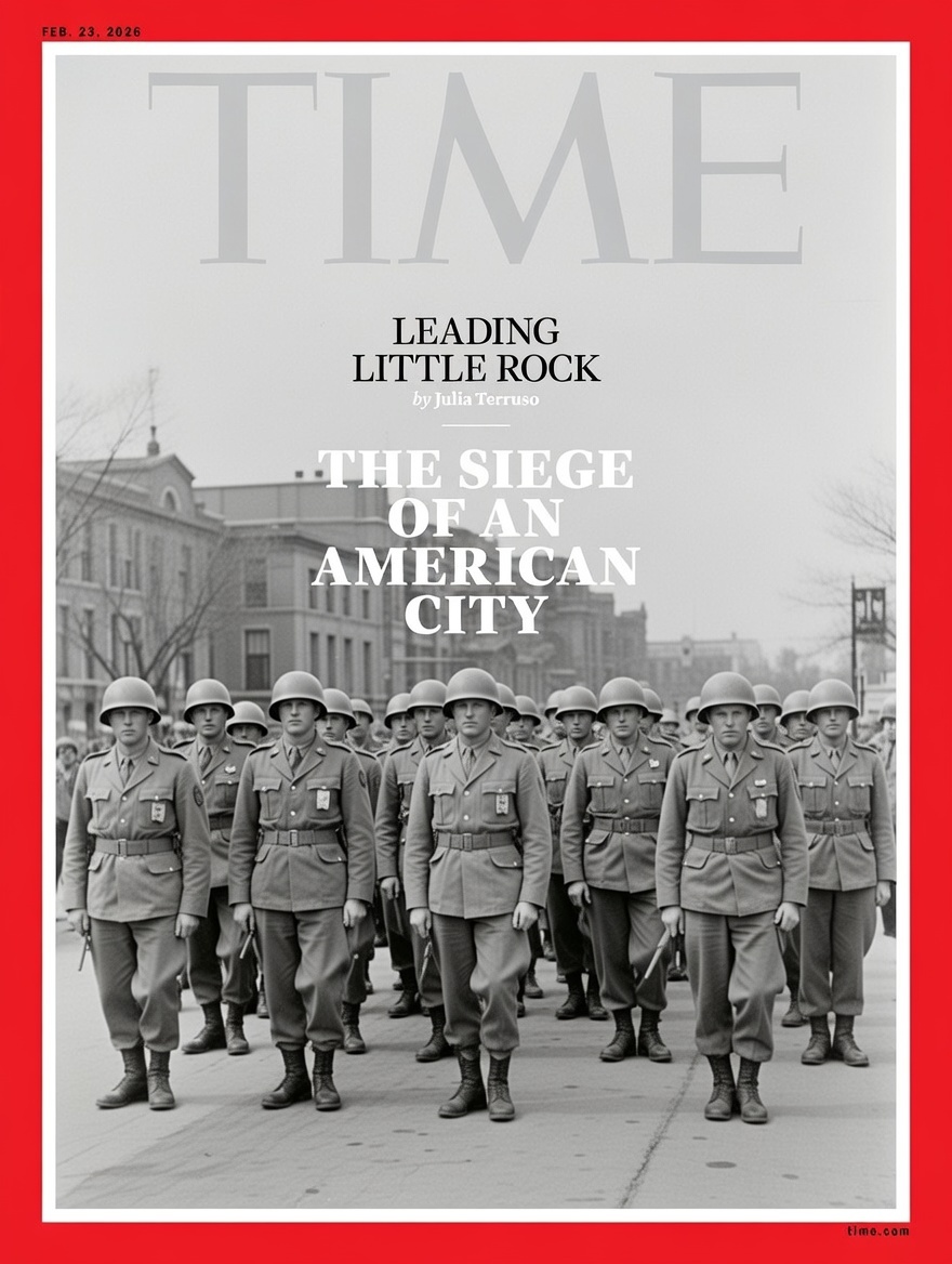 @TIME "Can you believe that Eisenhower just sent in federal troops to ...