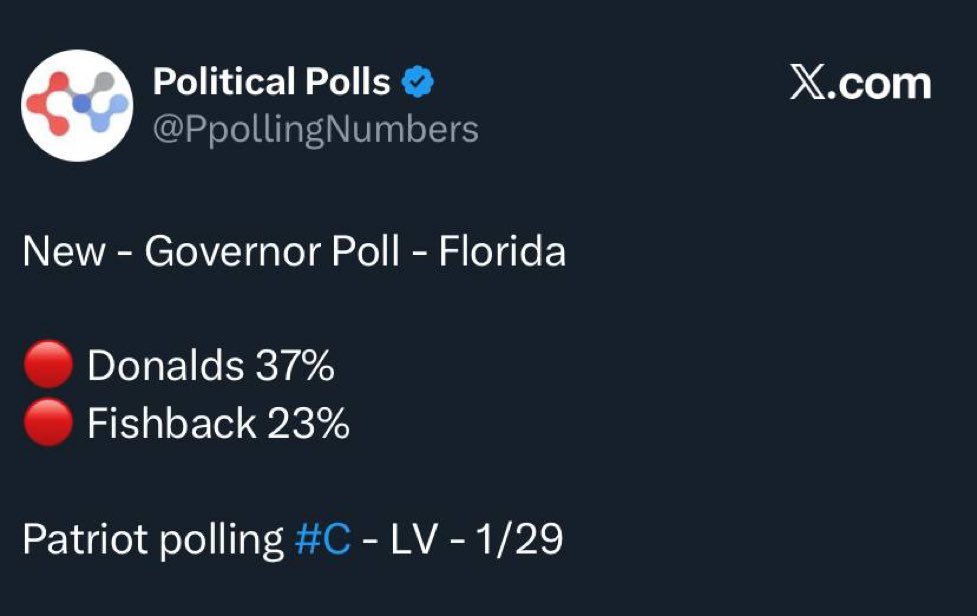 The *only poll* that matters is Election Day, August 18th.