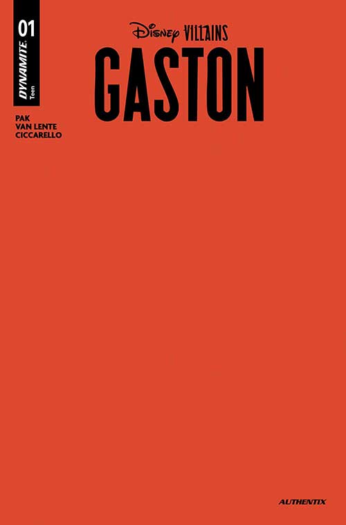 Monday is the Final Order Cutoff for Disney Villains: Gaston #1 from ...