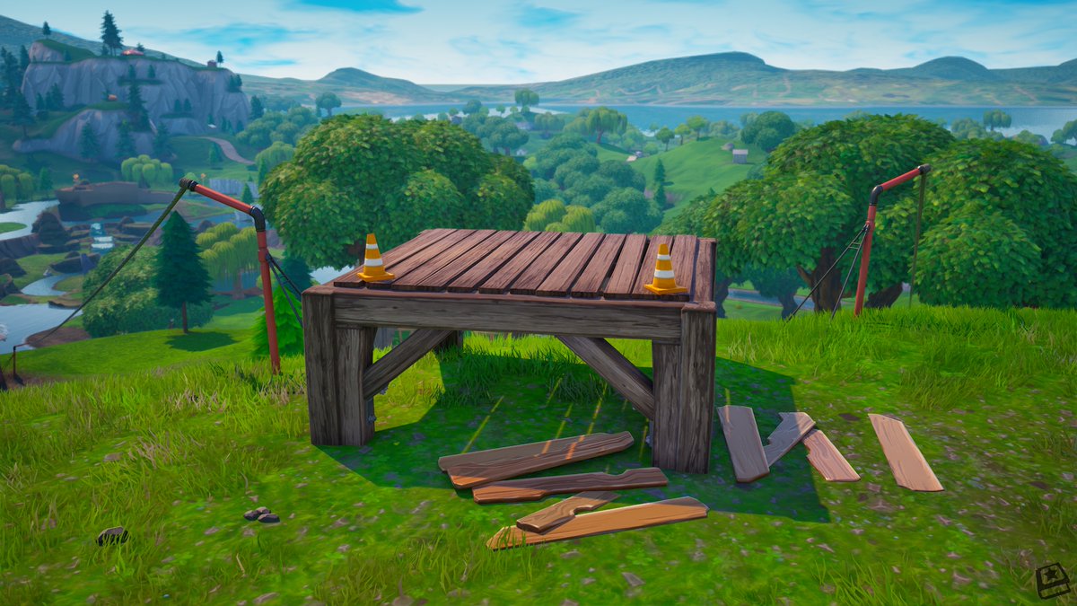 The hut on top of the mountain near Dusty Depot has been converted into ...
