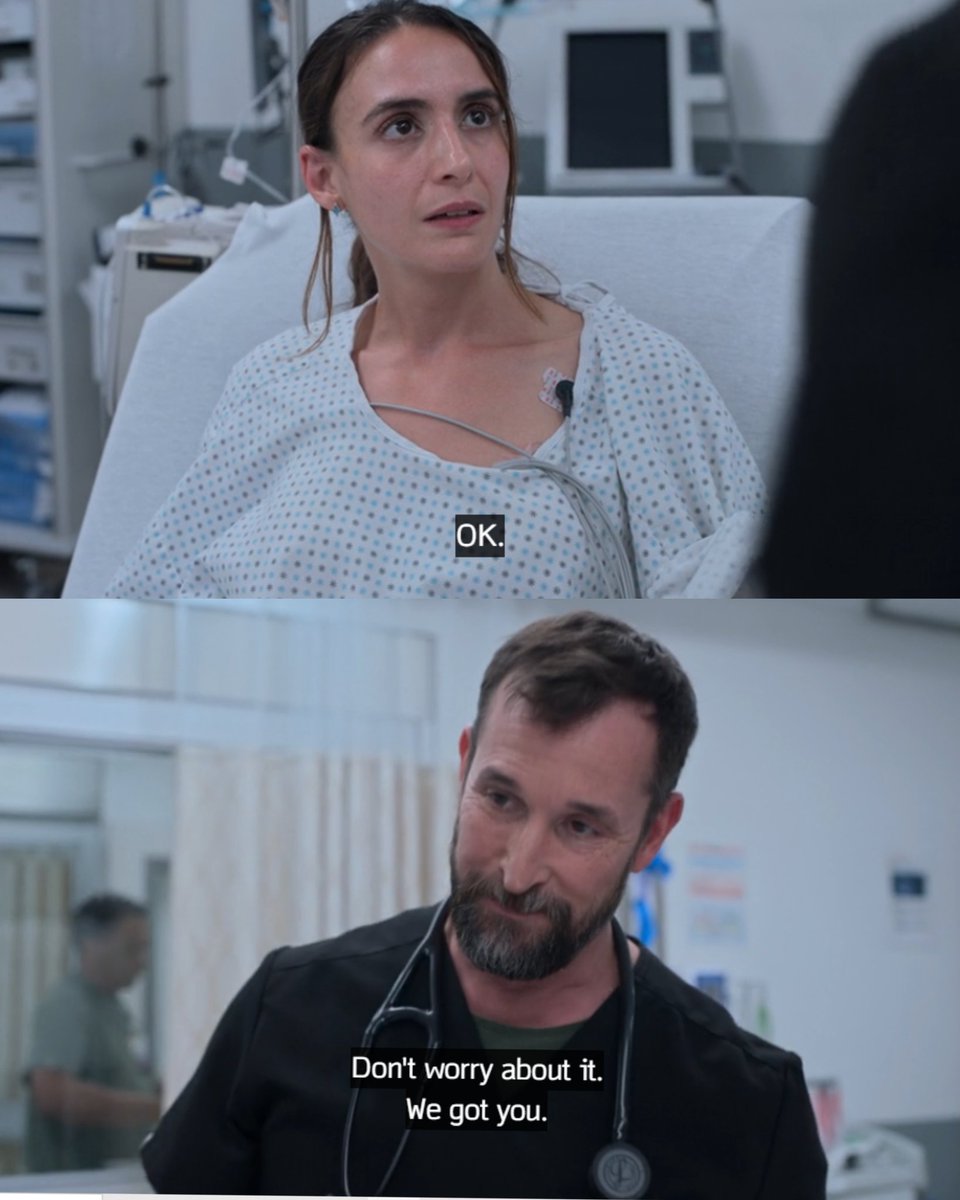 the way she looked Robby up and down after that call. Oh, Robby, I can ...